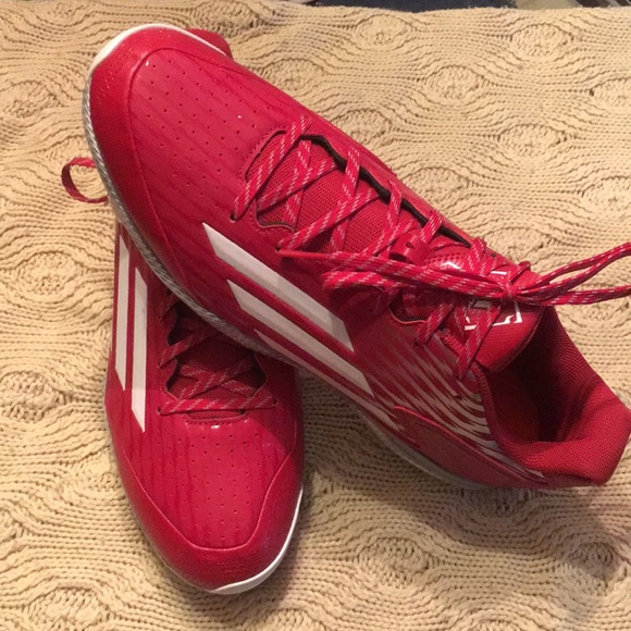 adidas | Shoes | Adidas Litestrike Iron Skin Metal Baseball Cleats ...